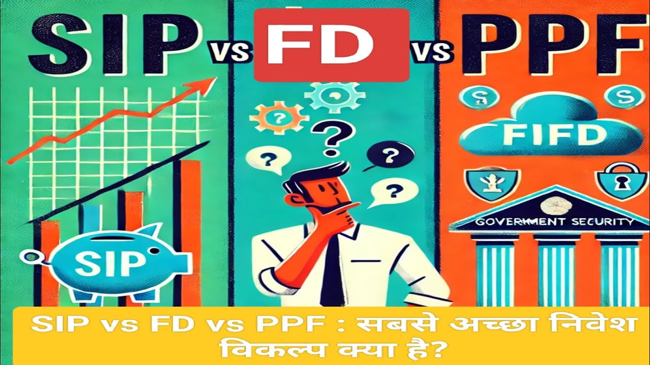 SIP vs FD vs PPF: सबसे अच्छा निवेश विकल्प क्या है? - NFC LIC
