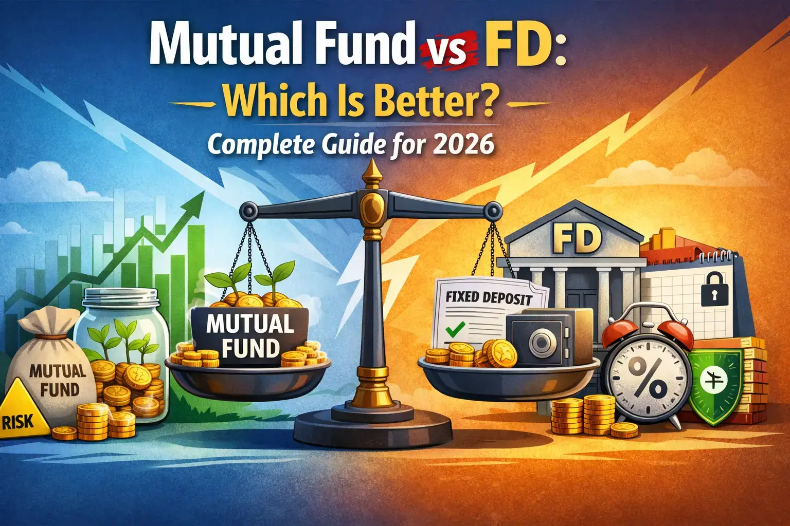 Mutual Fund vs FD: Which Is Better? Complete Guide for 2026 - NFC LIC