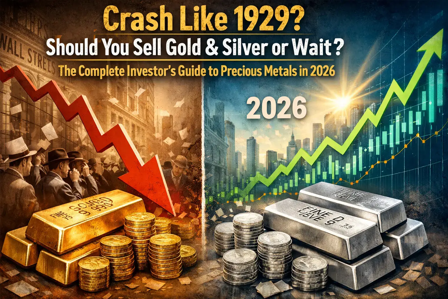 Crash Like 1929? Should You Sell Gold & Silver or Wait? The Complete ...