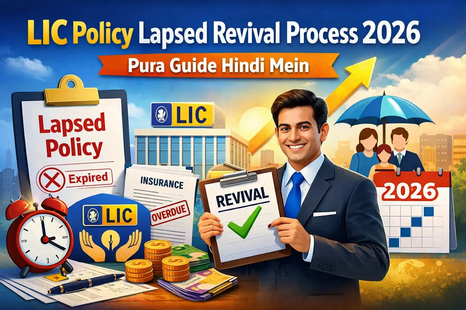 LIC Policy Lapsed Revival Process 2026 – Pura Guide Hindi Mein - NFC LIC
